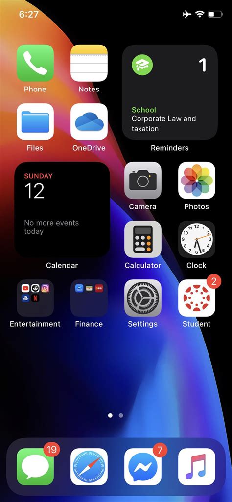 My Ios 14 Setup R Iphonex