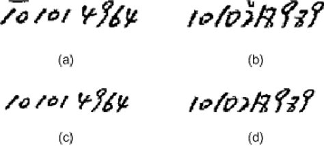 Figure 1 From An Improved Algorithm For Segmenting And Recognizing Connected Handwritten