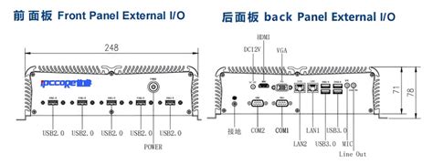 Srb 3825 嵌入式工控机工控机大全 东方松柏