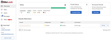 Getting Started How To Access And Use Sitelock