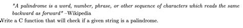Solved A Palindrome Is A Word Number Phrase Or Other