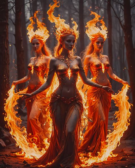 Fire People Made Smokeless Fire Free Ai Photo Generator Starryai