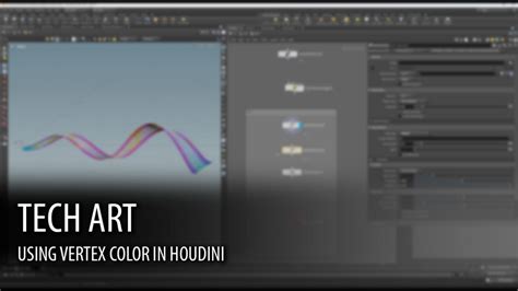 Vertex Shading Techniques In Houdini For Games