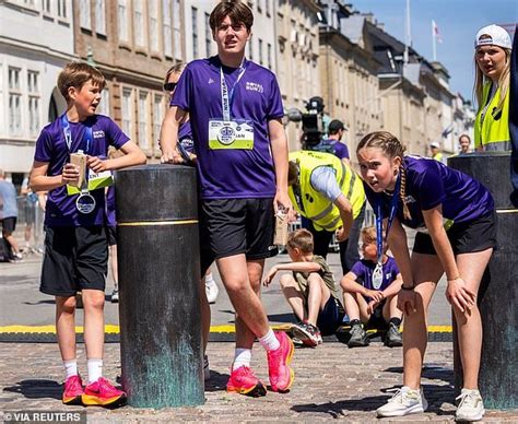 Princess Mary Of Denmark Takes Part In Royal Run In Nyborg In 2025