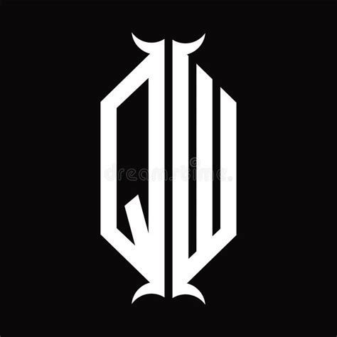 Qw Logo Monogram Stock Illustrations 706 Qw Logo Monogram Stock