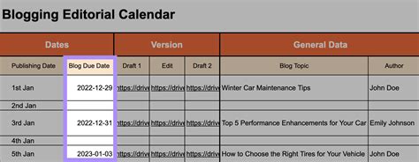 Content Calendar Examples To Inspire Marketing Teams