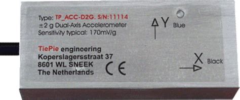 Dual Axis Accelerometer Discontinued Products TiePie USB Oscilloscopes Spectrum Analyzers