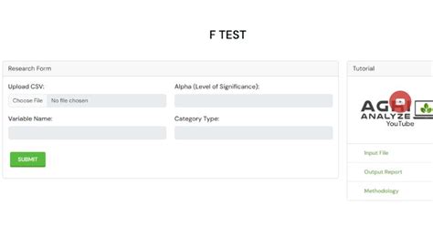 Agri Analyze On Linkedin F Test Theory Solved Example And