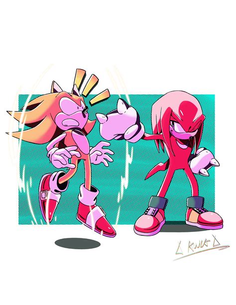 Sonic X Super Knuckles Things Knuckles Can Do That Sonic Cant