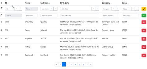 Github Paaragon Ngxtable Table Component For Angular