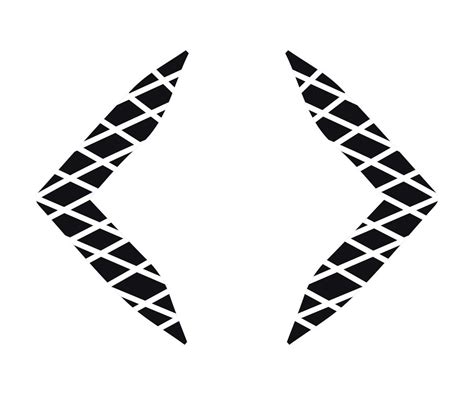 Black Curly Braces With Grid Vector Illustration 13729147 Vector Art At