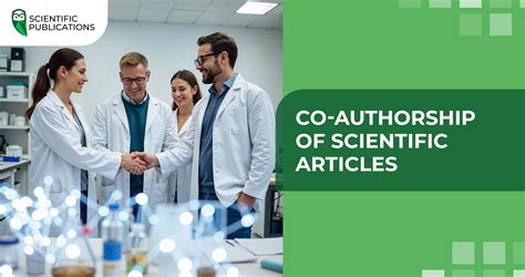Co Authorship Of Scientific Articles Блог Spublmk