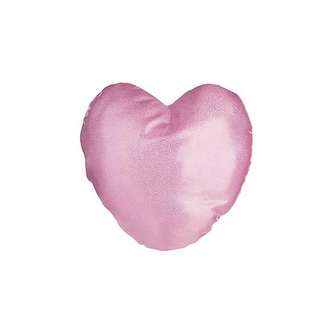 반짝이 하트모양 쿠션 커버4040cm핑크 아르덴기프트