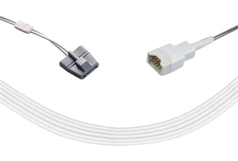 Dolphin Compatible Reusable Spo2 Sensor 3 6ft Pediatric Soft Sensor Reusable Compatibility