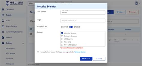Multiple Scans Helium