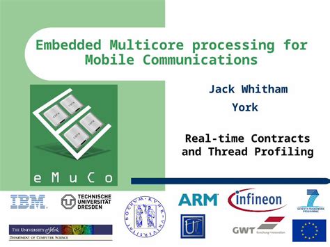 Ppt Embedded Multicore Processing For Mobile Communications Real Time
