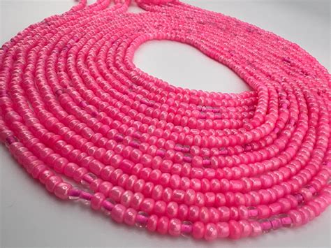 Pink Waist Beads Hot Pink And Fuchsia Glass Belly Jewelry Etsy