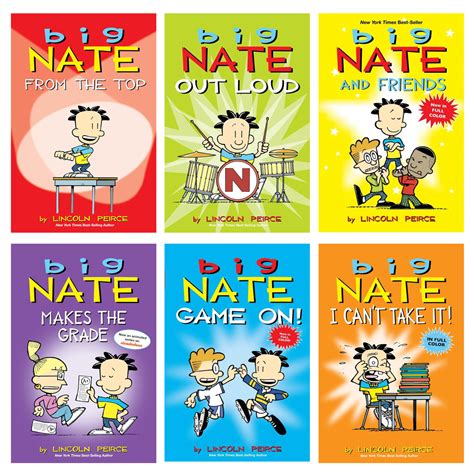 Perma Bound Big Nate Graphic Novel 12 Books Set 1
