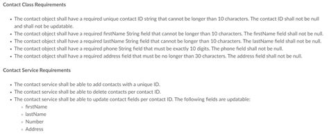 Solved Java Please Help Create The Contact And