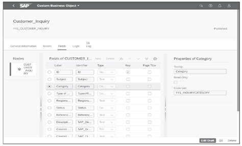 how to create new custom business objects in sap s 4hana