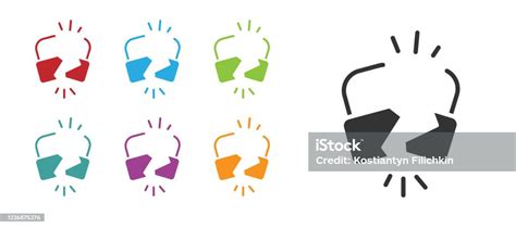 흰색 배경에 격리 된 검은 색 깨진 또는 금이 잠금 아이콘 기호 잠금을 해제합니다 다채로운 아이콘을 설정합니다 벡터