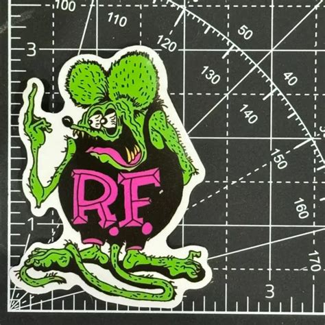 Rat Fink Finger Rat Rod Vinyl Sticker Decal Big Daddy Ed Roth Sticker Bomb £444 Picclick Uk