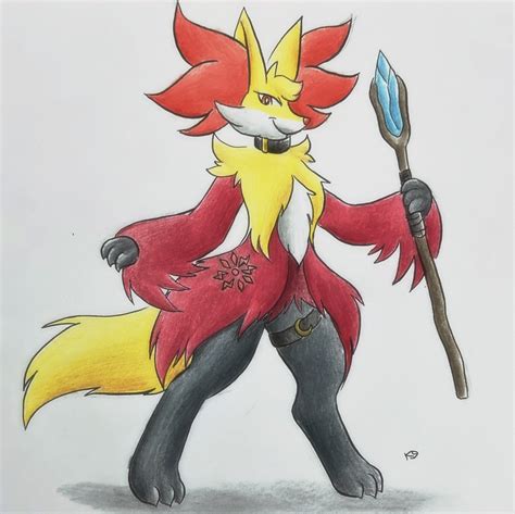 Rune The Delphox — Weasyl