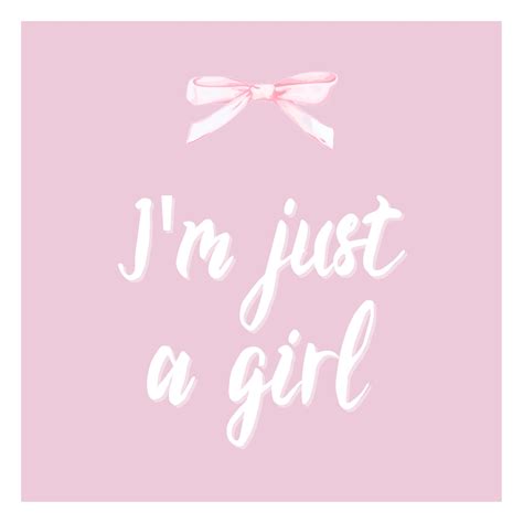 Im Just A Girl Art Etsy
