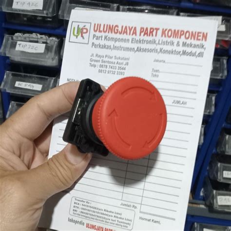Jual Emergency Switch Push Button Saklar Putar Komponen Panel Listrik Kab Bekasi Ulungjaya