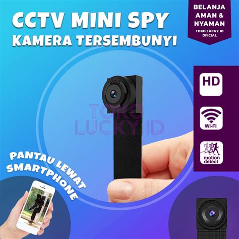Jual Cctv Camera Mini Kamera Spy Wifi Tersembunyi P Infrared Full Hd Shopee Indonesia