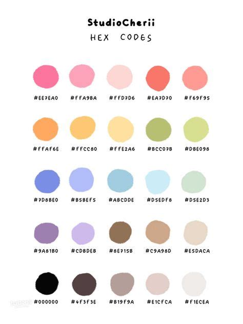 Top 10 Hex Color Codes Good Notes Ideas And Inspiration