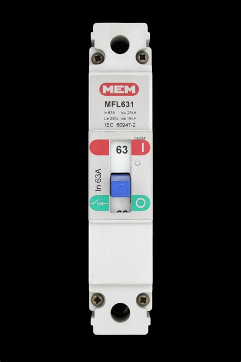 Mem 63 Amp 25ka Mccb Mfl631 Used Circuit Breaker Specialists
