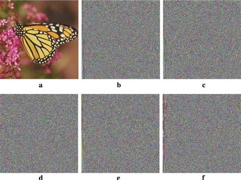 Decryption Images With Incorrect Keys A Correct Key B Incorrect Key