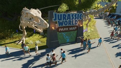 Jurassic World Park Map Sign Workshop Jurassic World Evolution 3