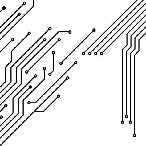 Electric Circuit Board Background Electric Circuit Board Vector Digital Electrical Circuit