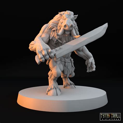 Wereboar 02 Tabletop Miniature Questbourne