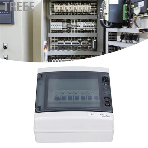 Treee กล่องป้องกันการกระจายน้ำ 230v กล่องรวมสัญญาณ 6mcb 6 Way สำหรับบ้าน Shopee Thailand