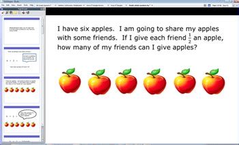 Divide Whole Numbers By Fractions Using Models By Super Teacher Stuff