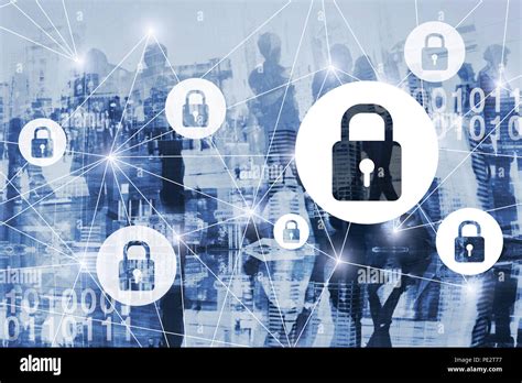 Cyber Security Or Gdpr Concept Cybersecurity Personal Information And Private Digital Data