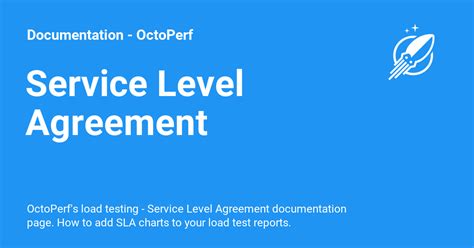 Service Level Agreement Documentation Octoperf