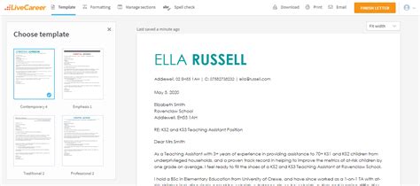 Teaching Assistant Cover Letter Examples And Templates 2026