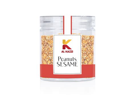 Peanuts Sesame Jar 100g Al Kazzi Nuts