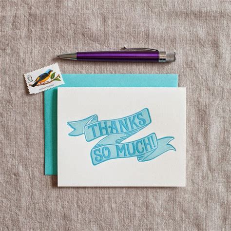 22 Unique Letterpress Thank You Cards For Wedding Jayce O Yesta