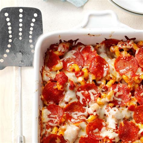 Pizza Pasta Casserole Recipe How To Make It