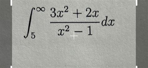 Solved Determine Whether This Integral Converges Or Chegg Com