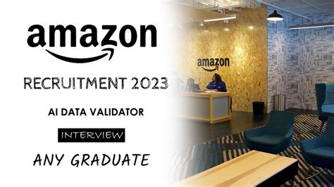 amazon ai data validator ai data validator associate interview ai data validator salary