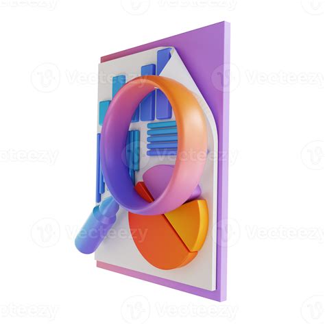 D Illustration Colorful Data Validation PNG