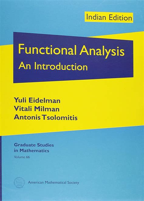 Buy Functional Analysis An Introduction Book Online At Low Prices In