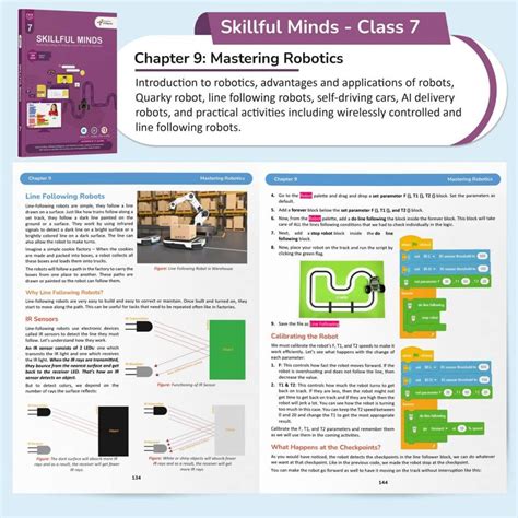 skillful minds computer book for class 7 cbse on ict coding ai