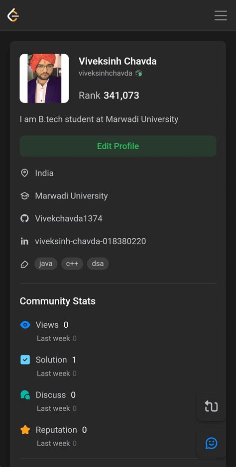 Vivek Chavda On Linkedin 75acecodingchallanges Ace Internship Somethingnew Coding Java